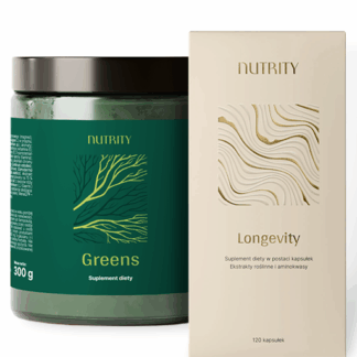 Longevity + Greens - Nutrity - twoja naturalna suplementacja